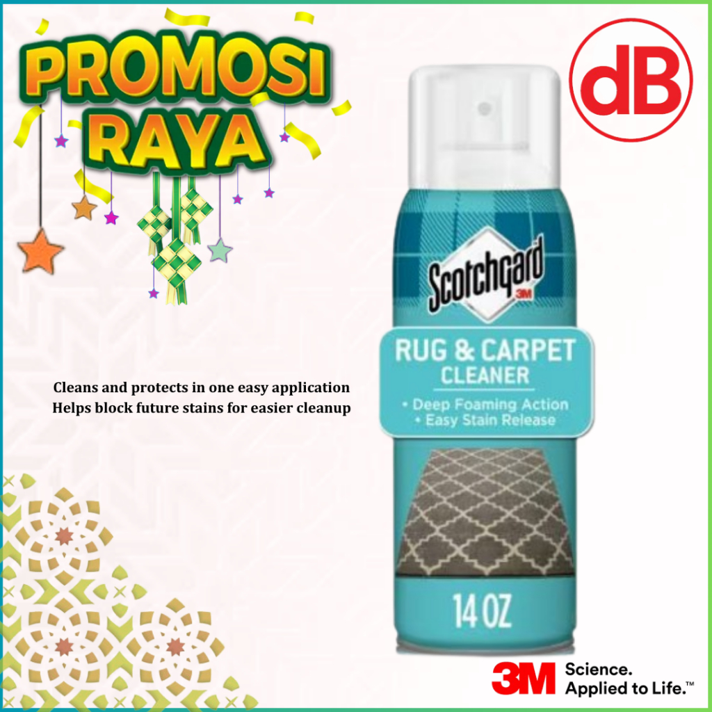 ( Raya Sale ) 3M Scotchgard Rug & Carpet Cleaner (14oz) | Shopee Malaysia