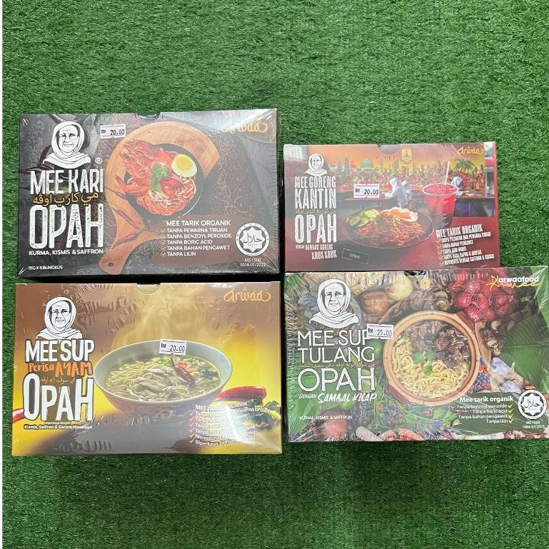 ArwaaFood Mee Kari Opah | Mee Goreng Kantin | Mee Sup Ayam | Mee Sup ...