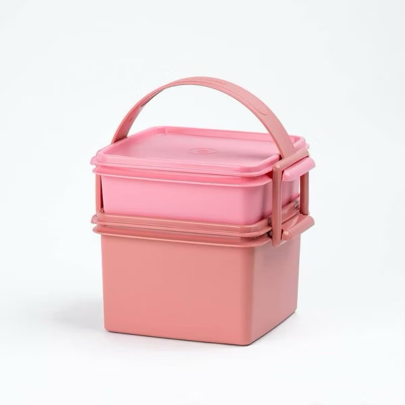 Tupperware Double Deep with Cariolier (2pcs) | Shopee Malaysia