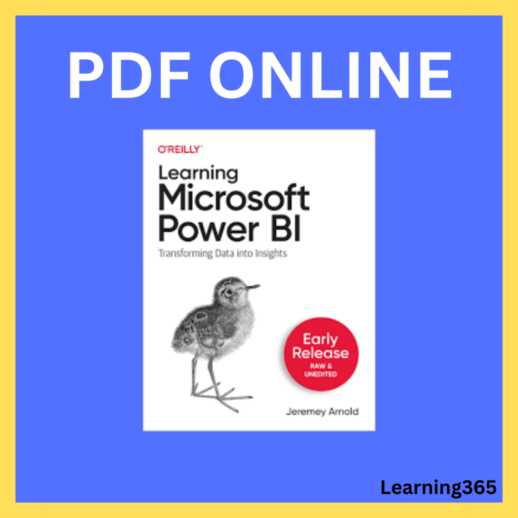 Learning Microsoft Power BI (Early Release) | Shopee Malaysia