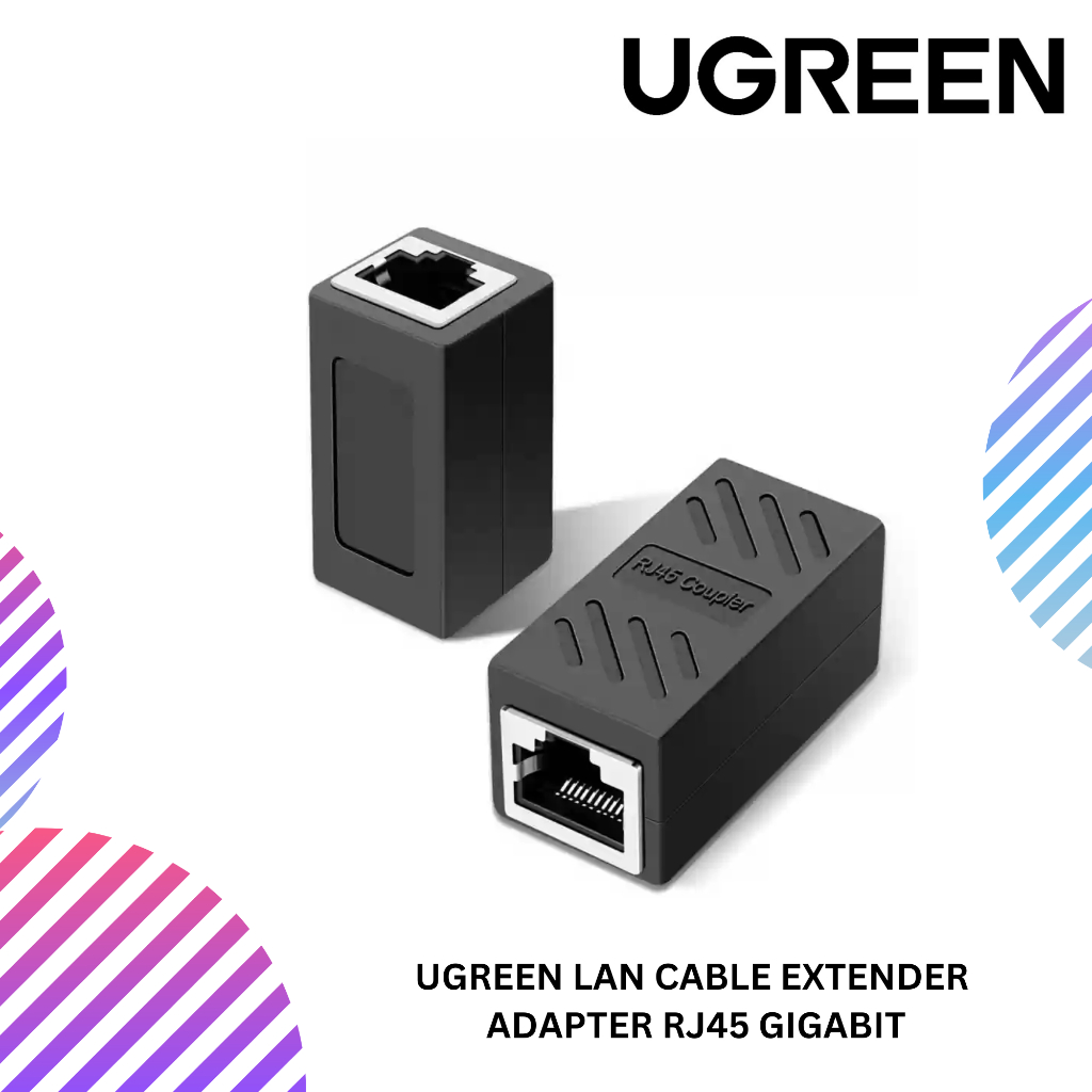 UGREEN LAN CABLE EXTENDER ADAPTER RJ45 GIGABIT | Shopee Malaysia