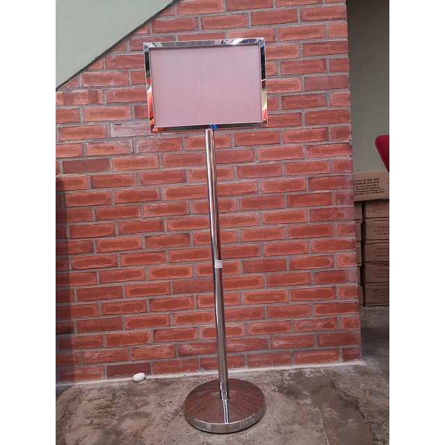 Horizontal Stainless Steel 201 Signage Stand A3 size | Shopee Malaysia