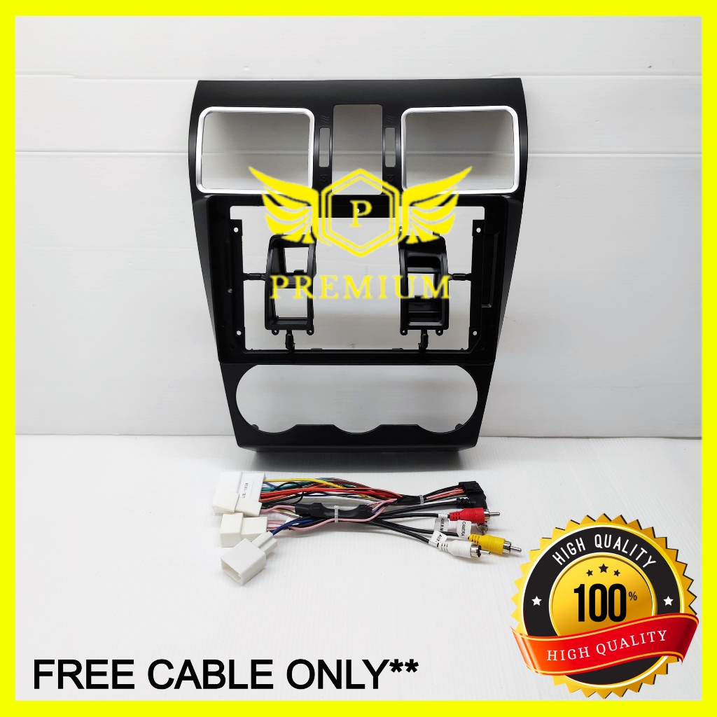 SUBARU FORESTER/XV 2013-2019 (MIDDLE SPEC) 9INCH ANDROID CASING (FREE ...