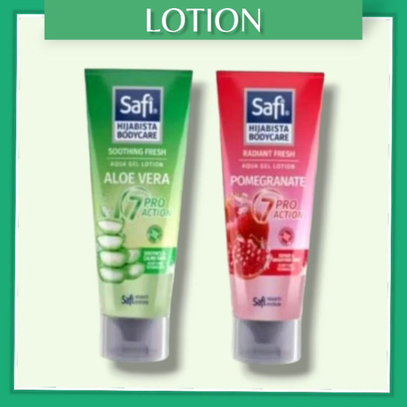 SAFI HIJABISTA BODYCARE RADIANT FRESH AQUA GEL BODY LOTION 180ML ...