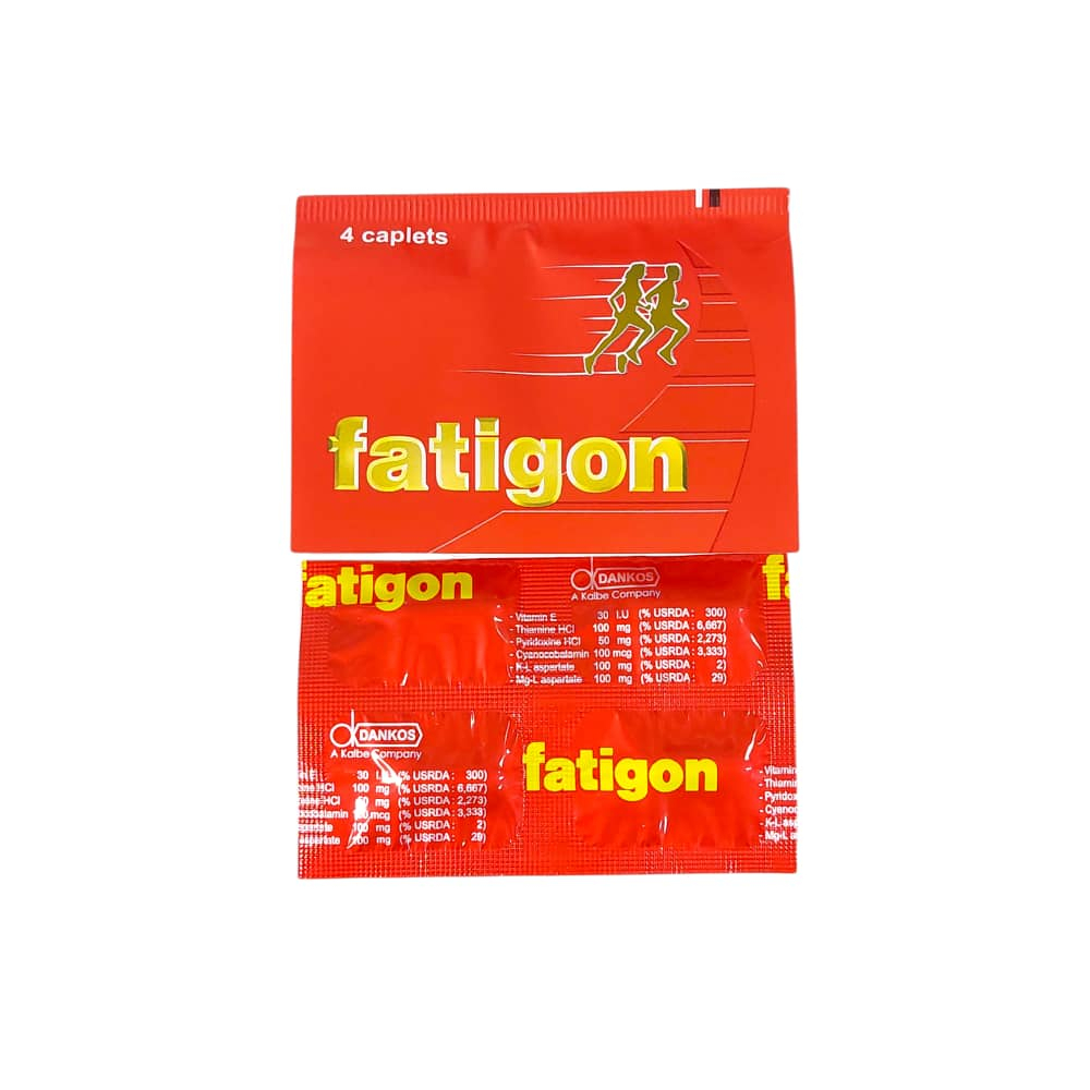 FATIGON CAPLETS 4'S/STP (ENERGY) | Shopee Malaysia