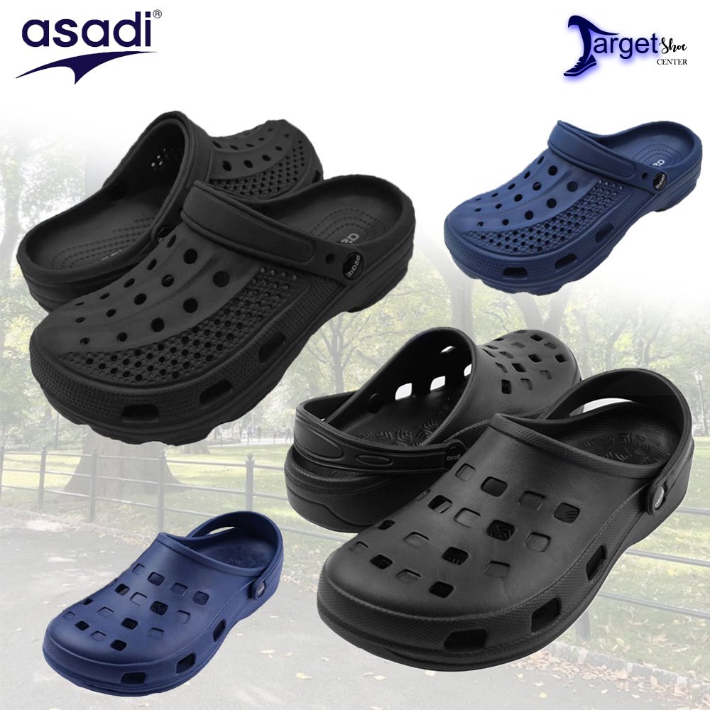Asadi Men Non-Slip Clog Shoe Slipper Selipar Sandal Lelaki Asadi MSAY ...