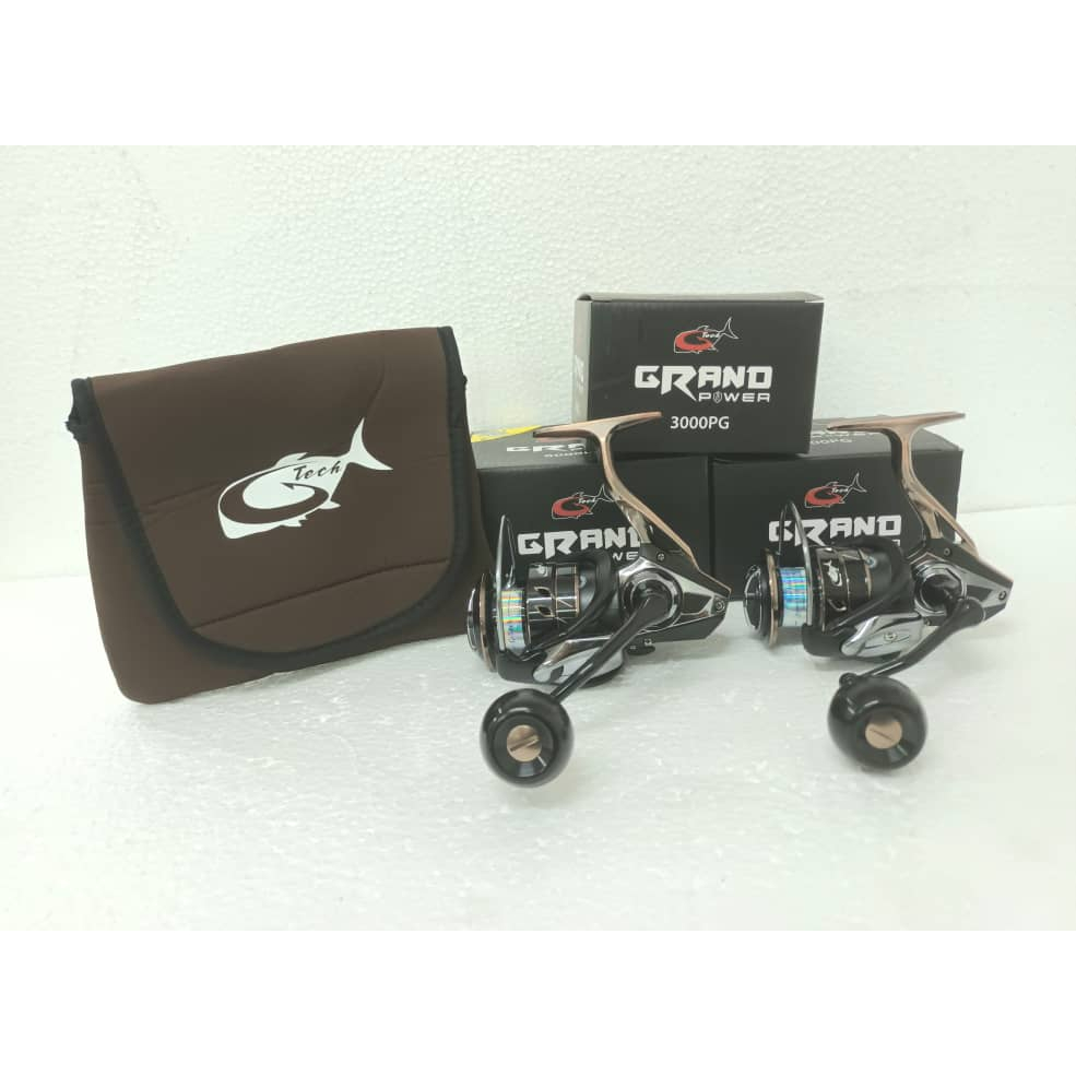 G-TECH GRAND POWER SPINNING FISHING REEL | Shopee Malaysia