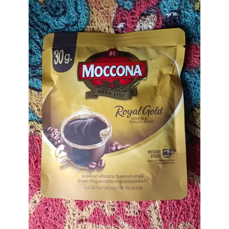 Moccona Royal Gold Instant Coffee Powder 30g | Shopee Malaysia