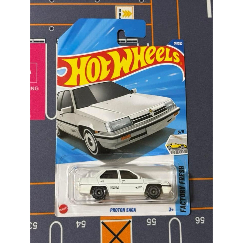 Hot Wheels Proton Saga Putih | Shopee Malaysia