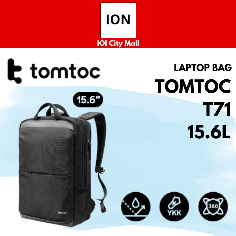 Tomtoc T71 Premium Laptop Backpack Urban Fashion Bag 15.6Inch MacBook ...