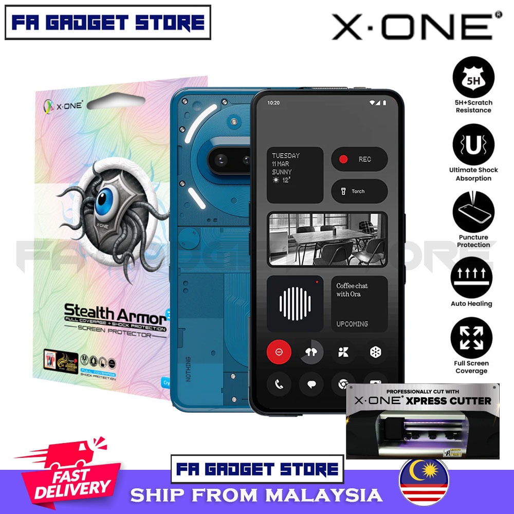 X.One Stealth Armor 3 Nothing Phone 3a | 3a Pro | 2a | Plus | CMF Phone ...