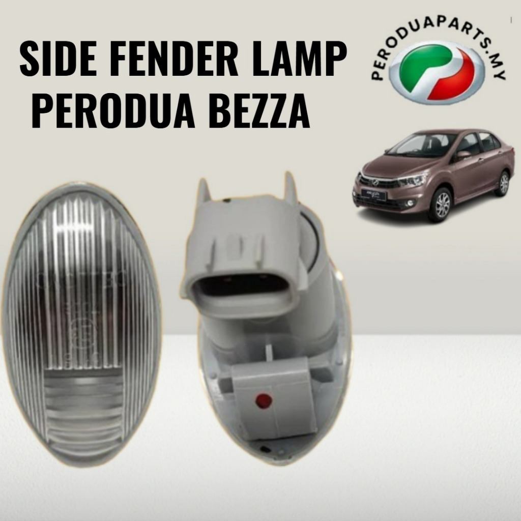 PERODUA BEZZA 2016 2019 YEAR SIDE FENDER MUDGUARD SIGNAL LAMP LIGHT ...
