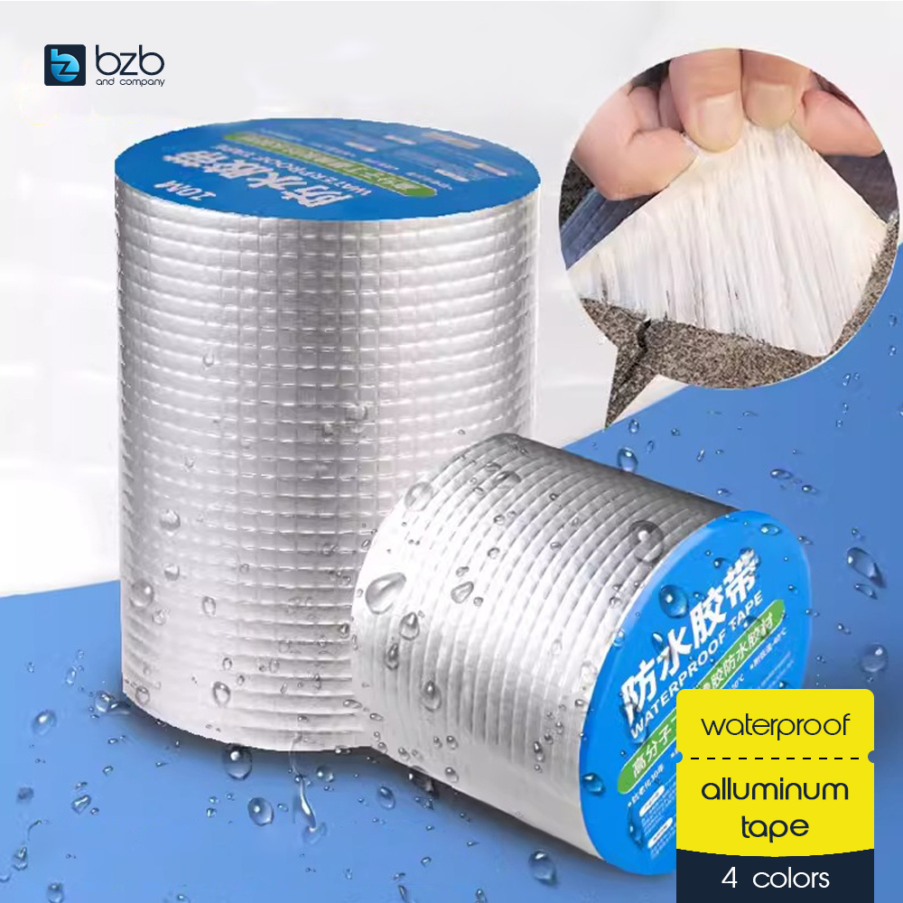 Waterproof Tape Aluminum Foil Butyl Wall Crack Roof Pipe Repair Anti ...