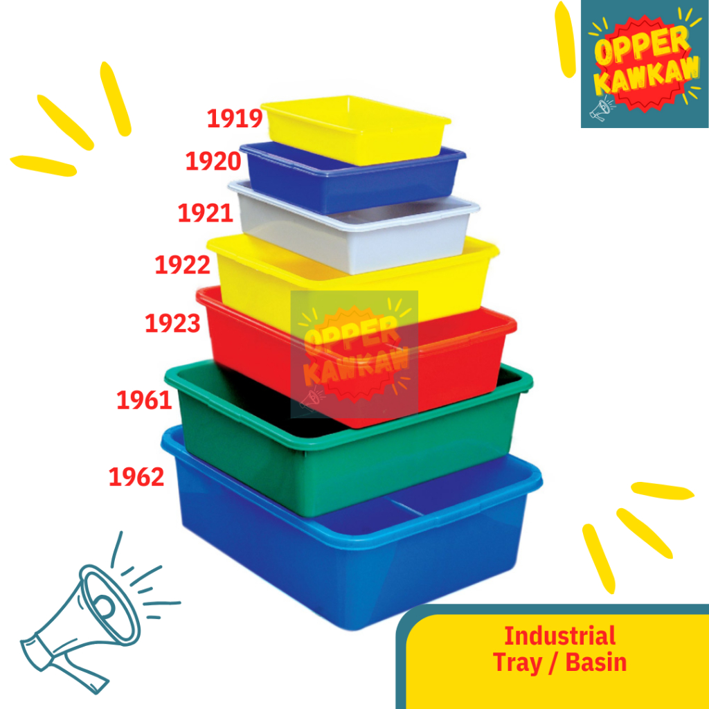 BestWare Dulang Besen Plastik Industrial Plastic Tray Basin Quality ...