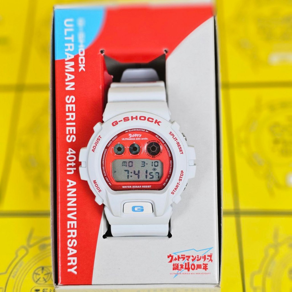G-Shock Original Model DW-6900 Ultraman Series 40th Nos Item | Shopee ...