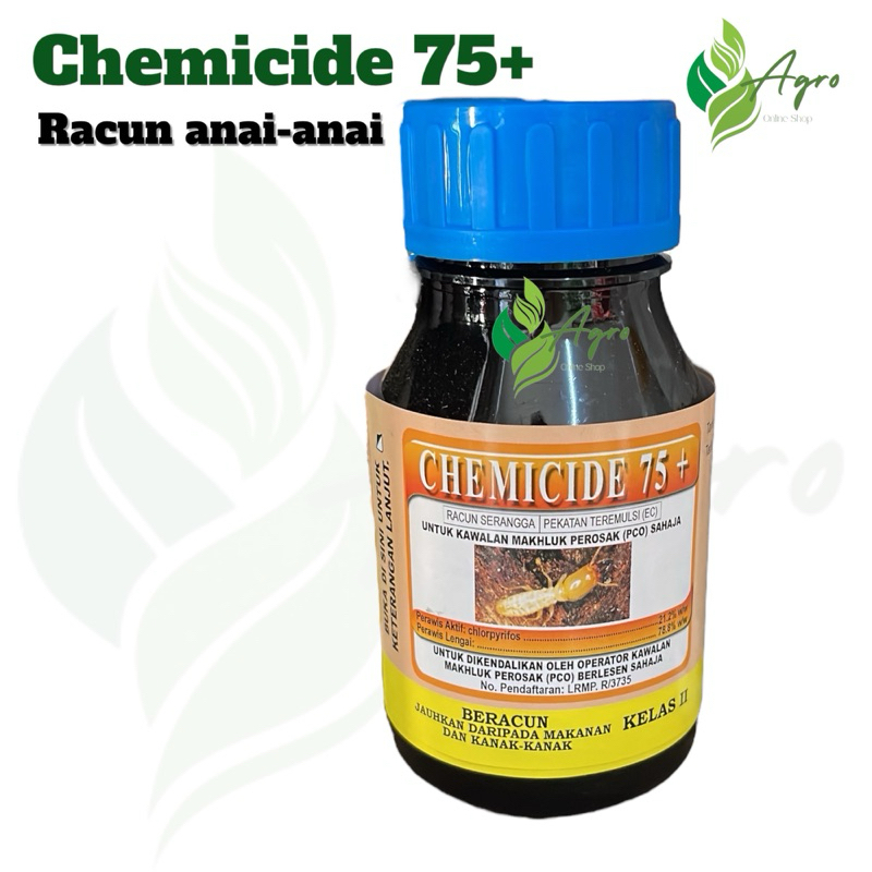 Chemicide 75+ 250ml &Termite Racun Ubat ANAI-ANAI SEMUT ANT Pest ...