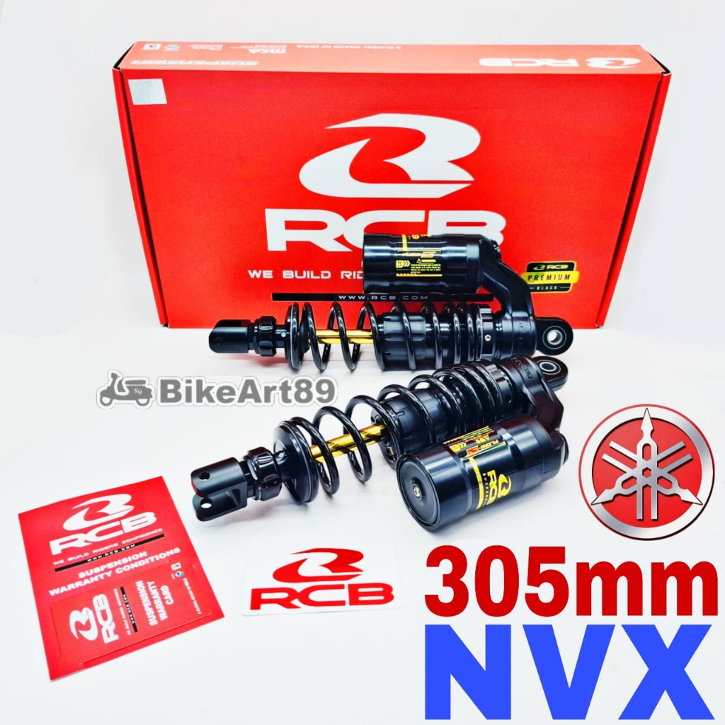 RCB Absorber Yamaha NVX155 V1 V2 Flow-S Tank 275mm 305mm Racing Boy ...
