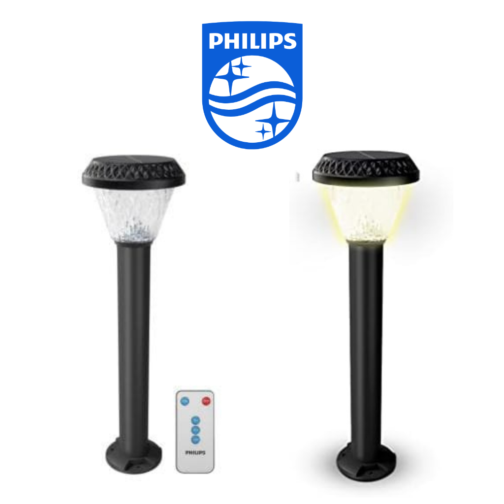 PHILIPS Solar Bollard Light 300Lumens 2.2W LED 30 W BGC010 LED3/730 RL ...