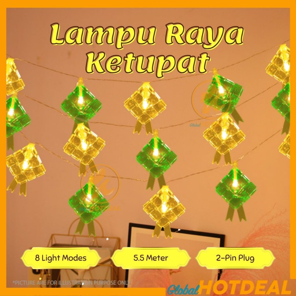 [RAYA 2025] Lampu LED Lampu Hiasan Raya LED Light Lampu Deco Raya 2025 ...