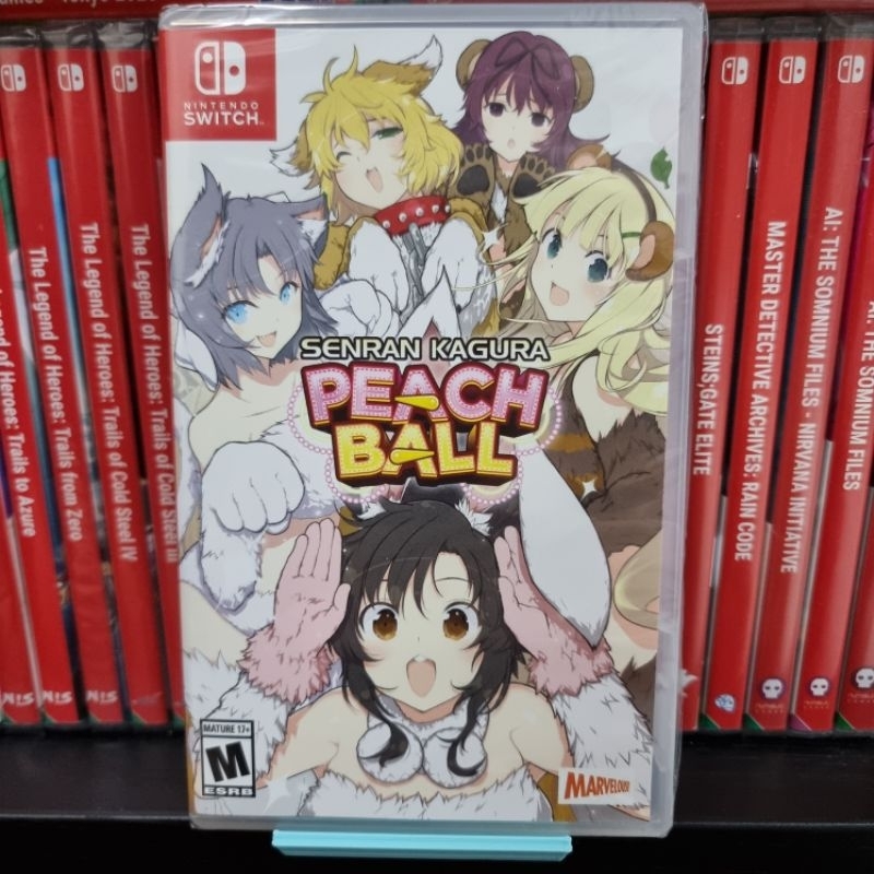 Nintendo Switch Senran Kagura: Peach Ball *NEW* NSW English RARE (Ready ...