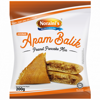 NORAINI'S Adunan Apam Balik | Peanut Pancake Mix 200g | Shopee Malaysia