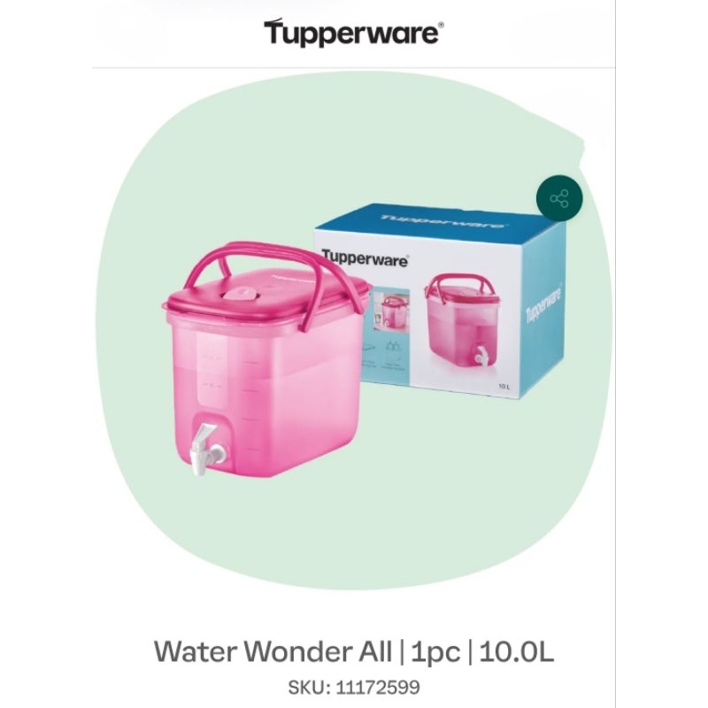 TUPPERWARE Water Wonder All 10.0L(1 Pcs) | Shopee Malaysia