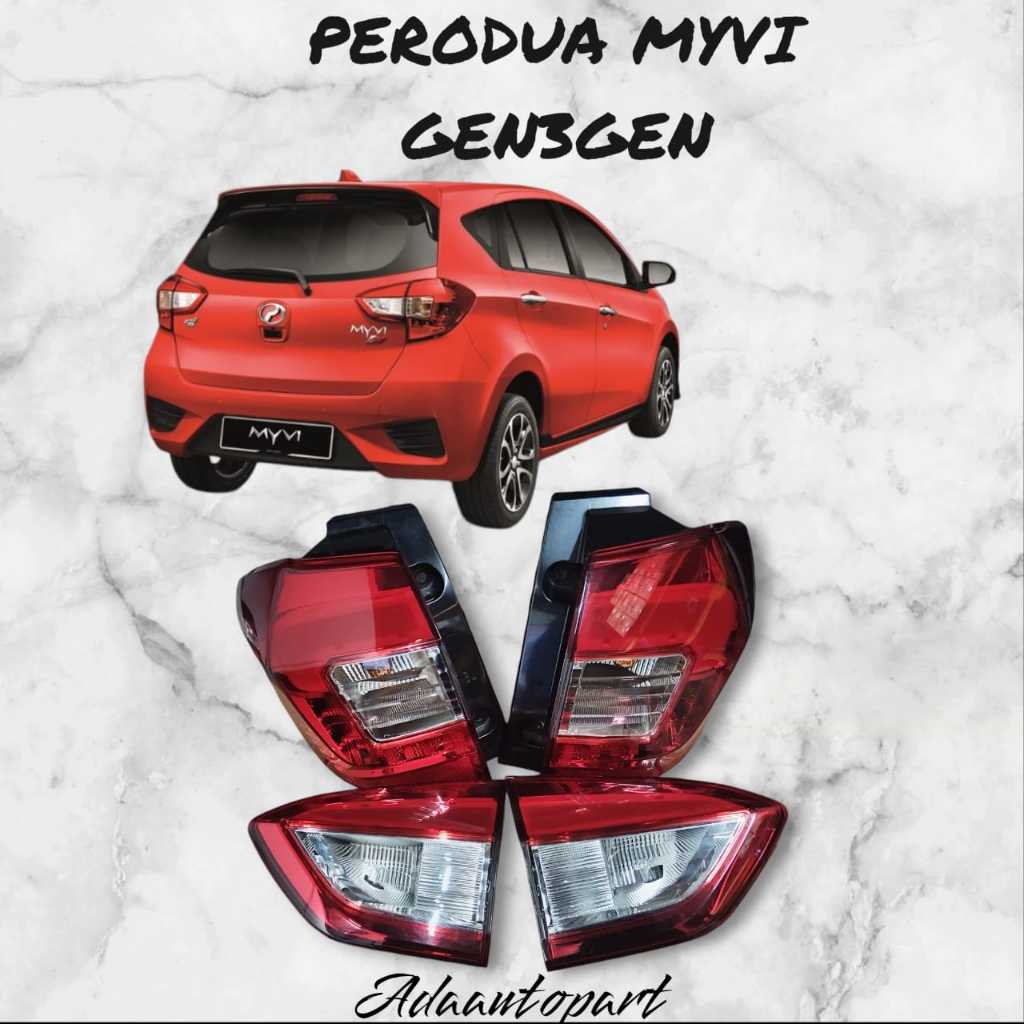 PERODUA MYVI GEN3 TAIL LAMP (BODY) - ORIGINAL USED | Shopee Malaysia