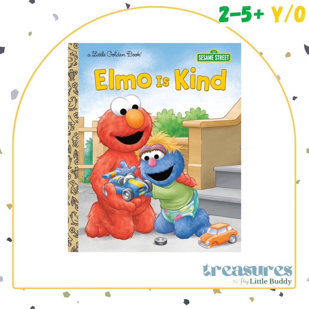 Elmo Is Kind Sesame Street Little Golden Book Picture Books Kindness ...