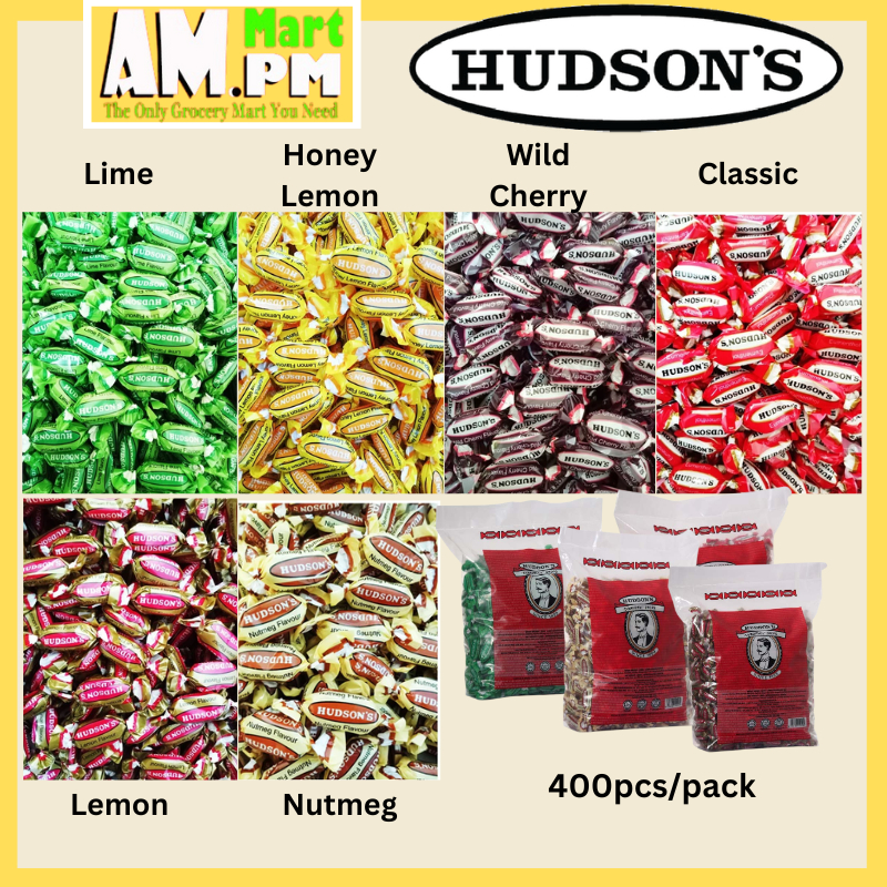 [400pcs]Gula Gula Hudsons Candy for Throats Gula Sakit Tekak Hudson’s ...