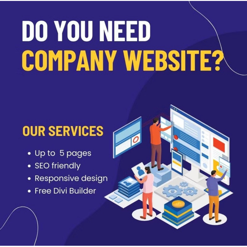 Pembuatan Website HTML, CSS and Bootstrap Based Website Creation Services | Shopee Malaysia