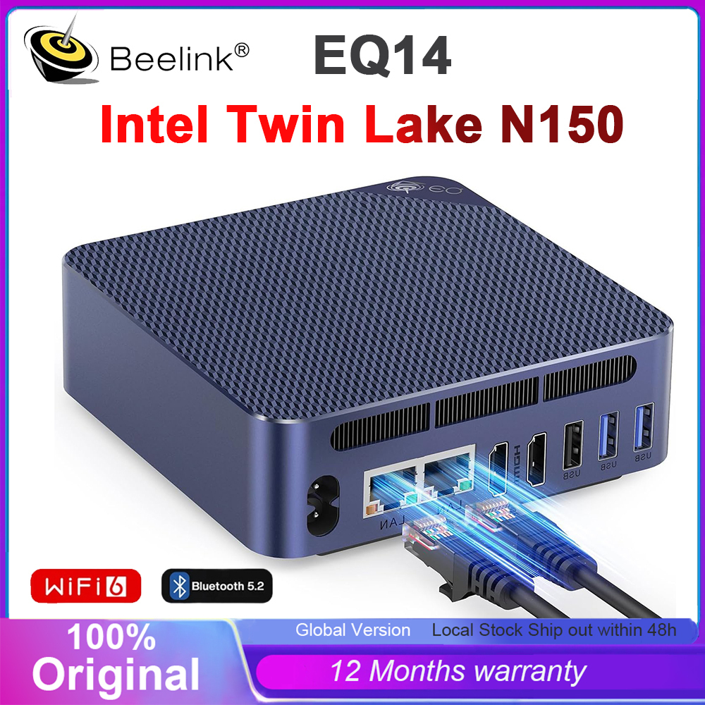 Beelink EQ14 Intel Twin Lake N150 DDR4 3200Mhz SSD M.2 2280 PCIE3.0 ...