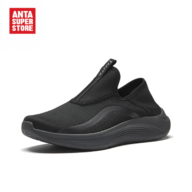ANTA Women Slip On Cross Training Shoes 122517726U-1 -Black (Kasut ...