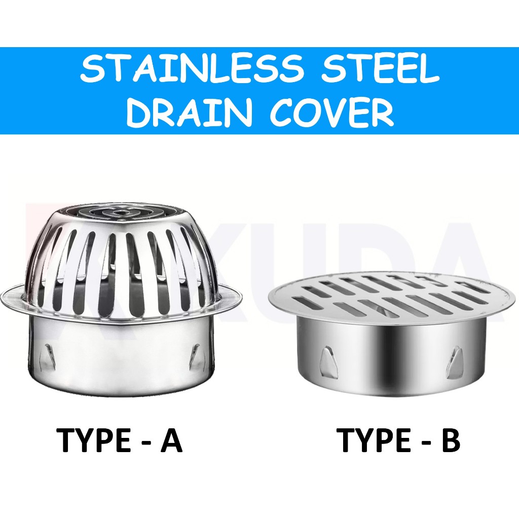 Stainless Steel Outdoor Balcony Drainage Cover Rooftop Floor Cover Rain ...