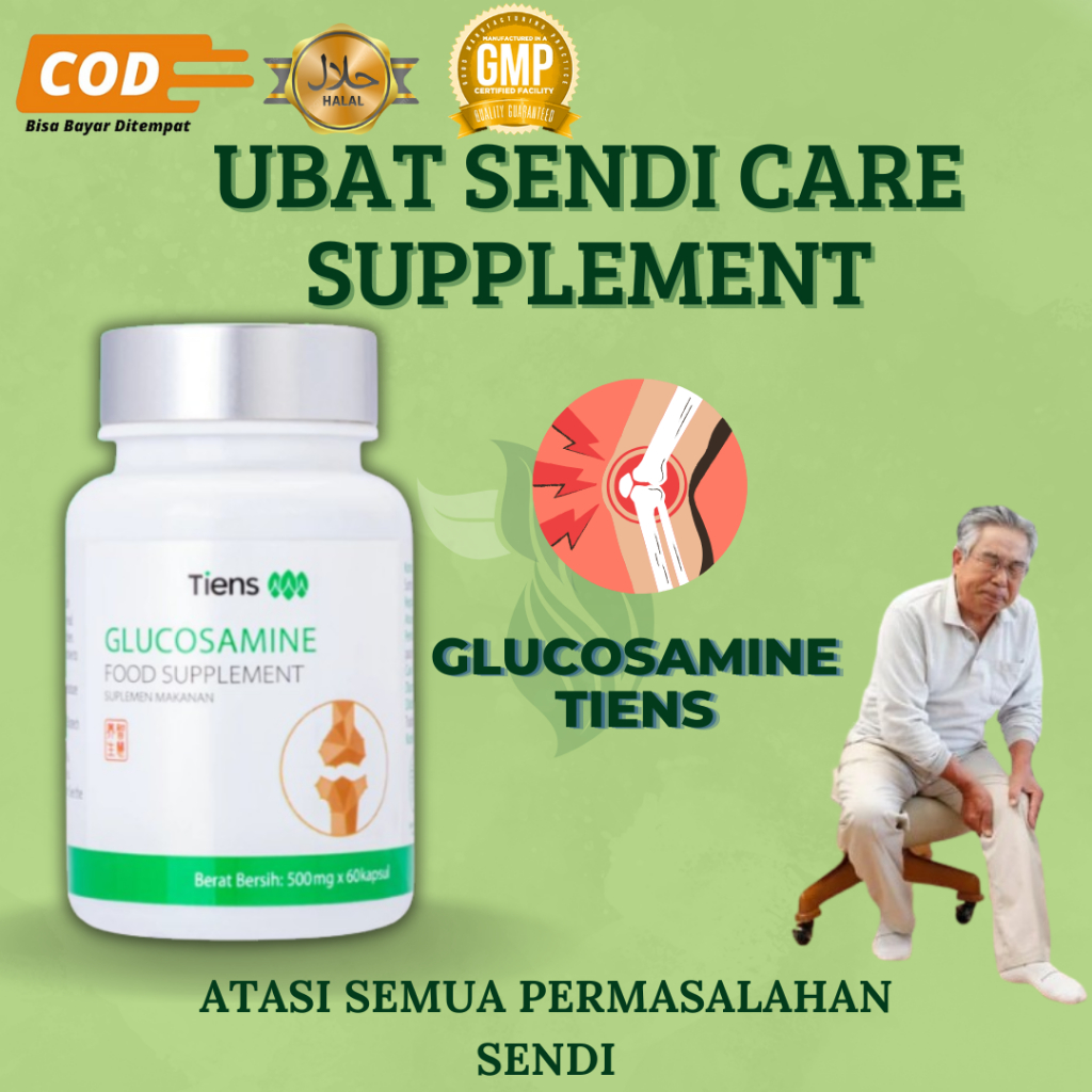 Glukosamine Ubat Sendi, Saraf & Otot Supplement Tiens Original Care ...