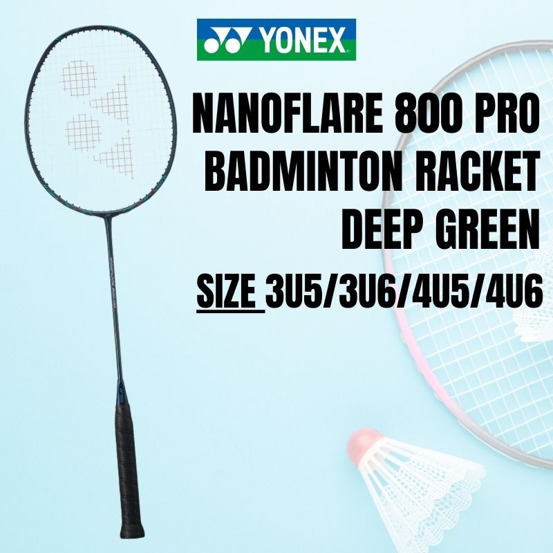 YONEX Nanoflare 800 Pro Deep Green Badminton Racket Frame - Made in ...
