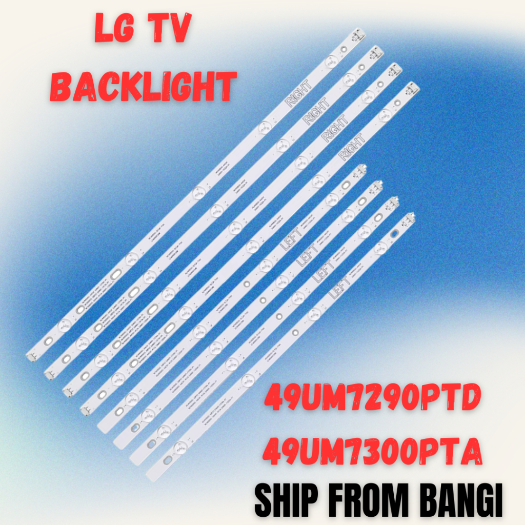 LG 49UM7290PTD 49UM7300PTA Backlight Led Tv 49 Inch | Shopee Malaysia