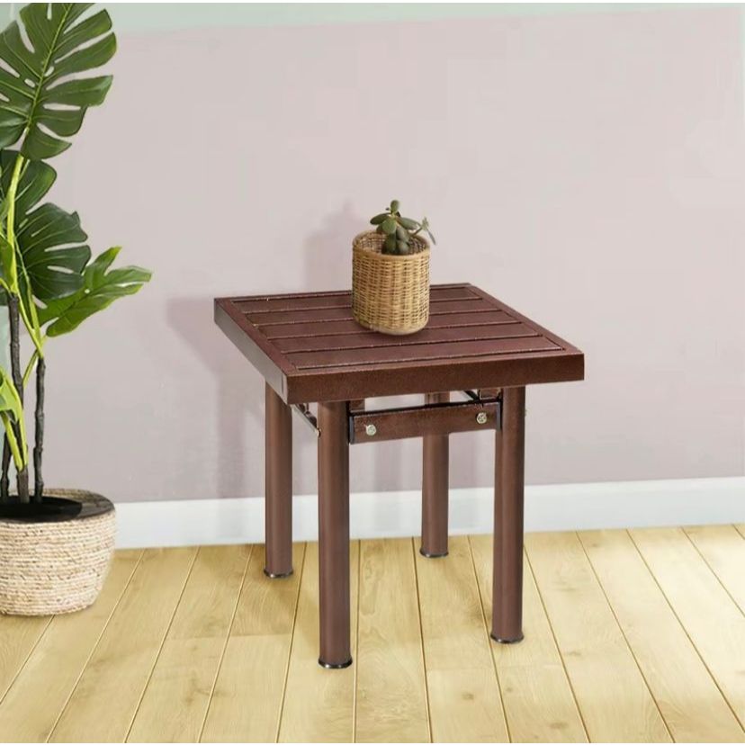 (DIRECT KILANG) JKEE Metal Small Table / Outdoor Coffee Table / Meja ...