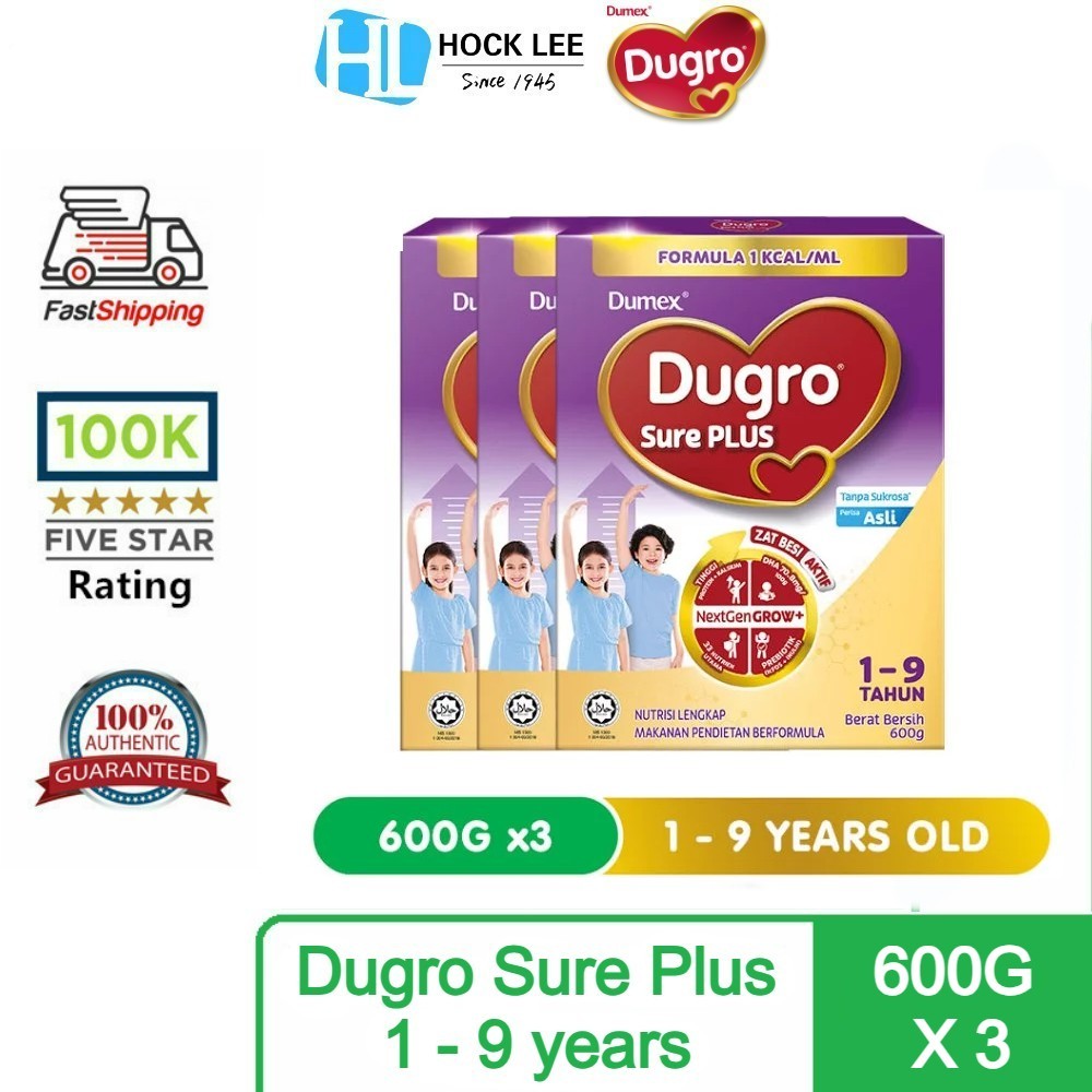 DUGRO® Sure Plus 600g X 3 | Shopee Malaysia