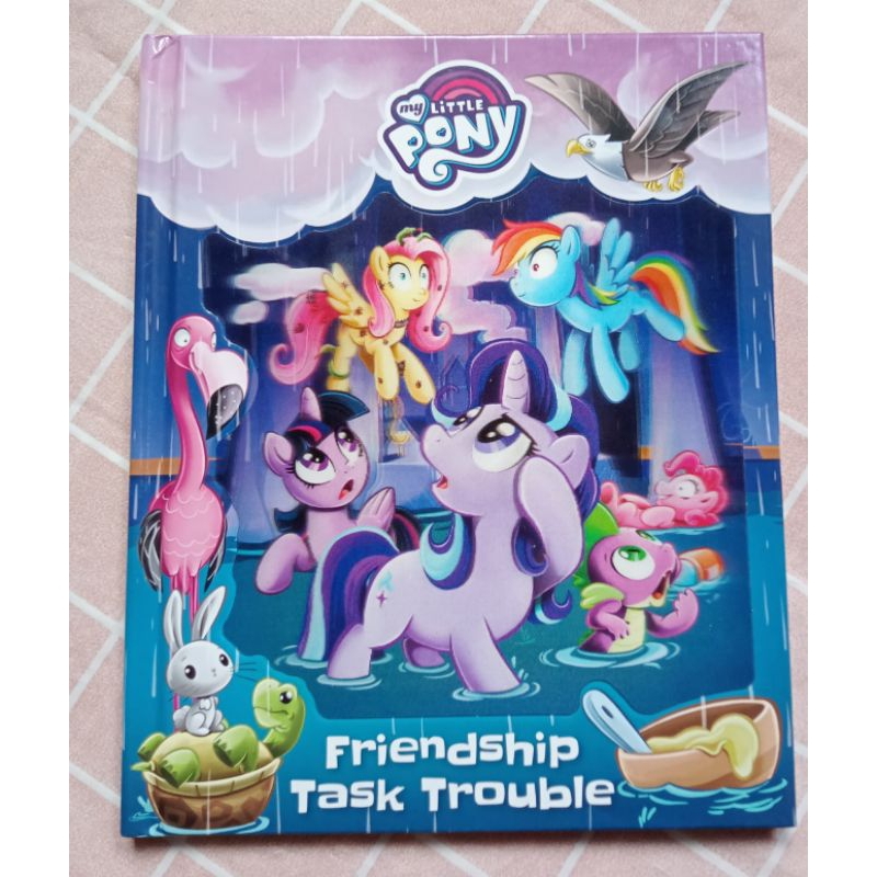 preloved FRIENDSHIP TASK TROUBLE my little pony | Shopee Malaysia