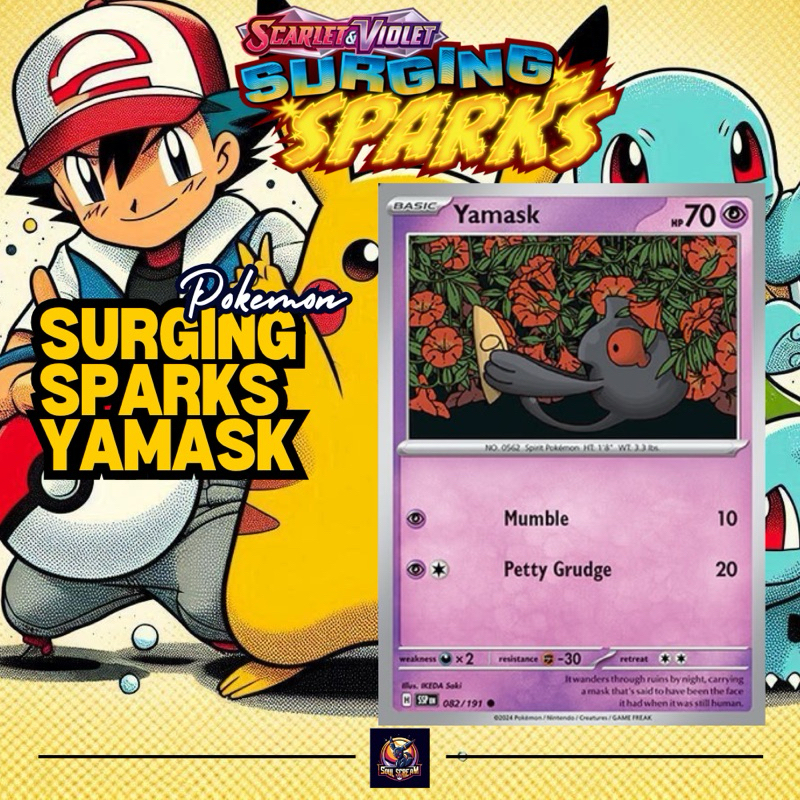 Pokemon TCG Yamask Surging Sparks | Shopee Malaysia
