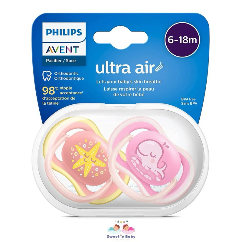 Philips Avent Soother Ultra Air 6-18M | Shopee Malaysia