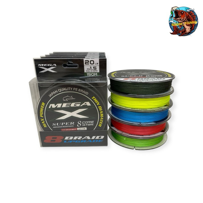 🎈🎈🎈CASTKING NEW DESIGN MEGA X PE BRAID LINE🎈🎈🎈 | Shopee Malaysia