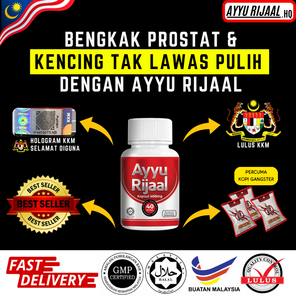 ORIGINAL HQ ( AYYU RIJAAL HERBA AKAR LALANG MELAWASKAN KENCING SOLUSI ...