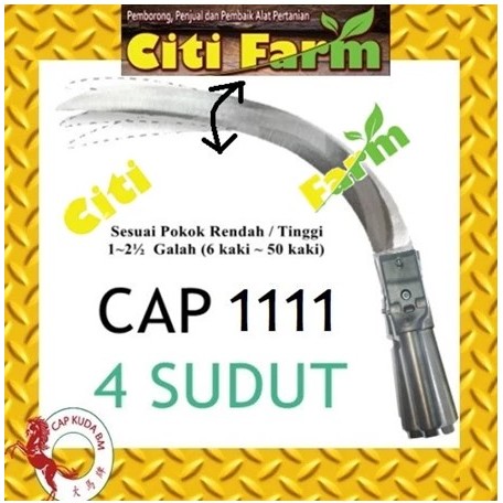 ORIGINAL Sabit Cap 111 / 222 / 333 Kelapa Sawit SIAP ASAH GOSOK(Sudut ...