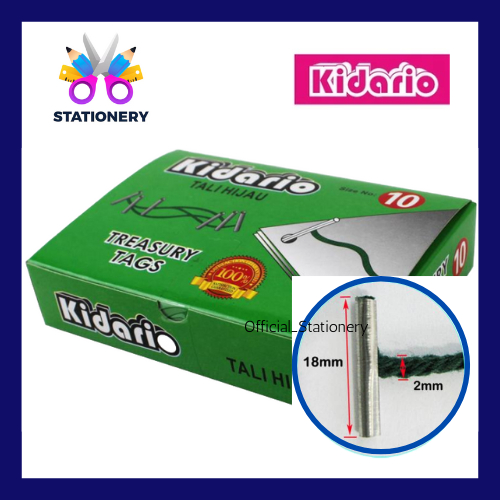 KIDARIO Treasury Tag / Tali Hijau 8T / 10T | Shopee Malaysia