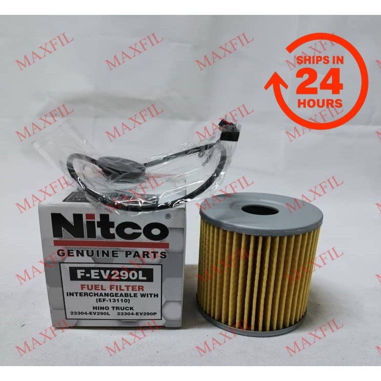 HINO BUS RN8J / RK8J / GH8J / FG8J / FL8J / J08E VICTOR 500 FUEL FILTER ...