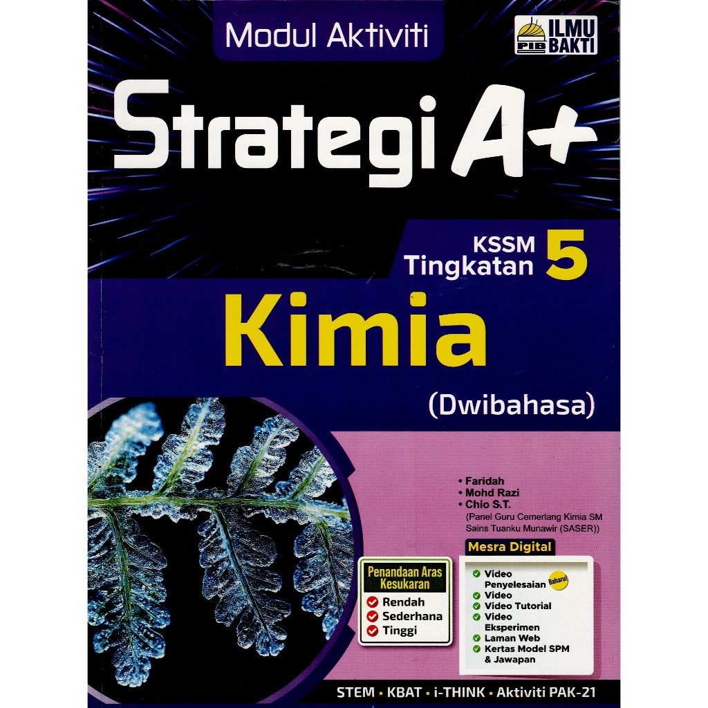 MODUL AKTIVITI : STRATEGI A+ KIMIA ( DWIBAHASA ) TINGKATAN 5 KSSM ...