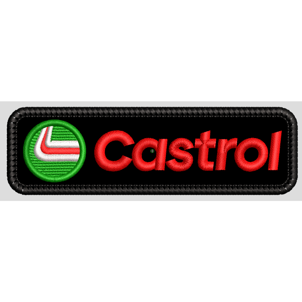 Castrol embroidered patch | Shopee Malaysia