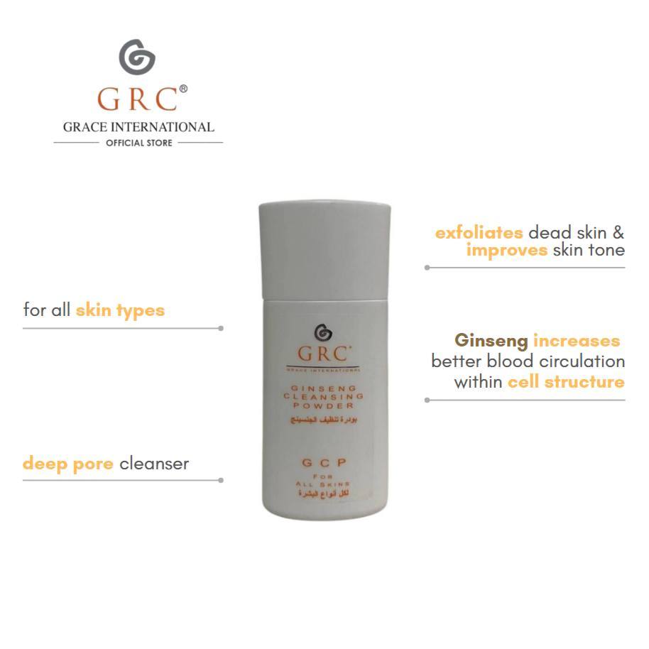 GRC Grace Ginseng Cleansing Powder (75ml) | Shopee Malaysia