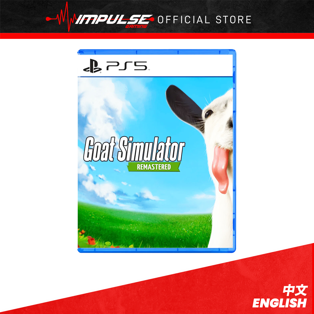 PS5 Goat Simulator Remastered Chi/Eng Version 模擬山羊: 重製版 中英文版 | Shopee ...